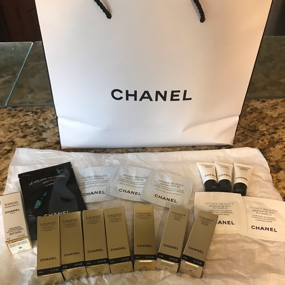 CHANEL | Makeup | Chanel Deluxe Minis Set Of 7 | Poshmark